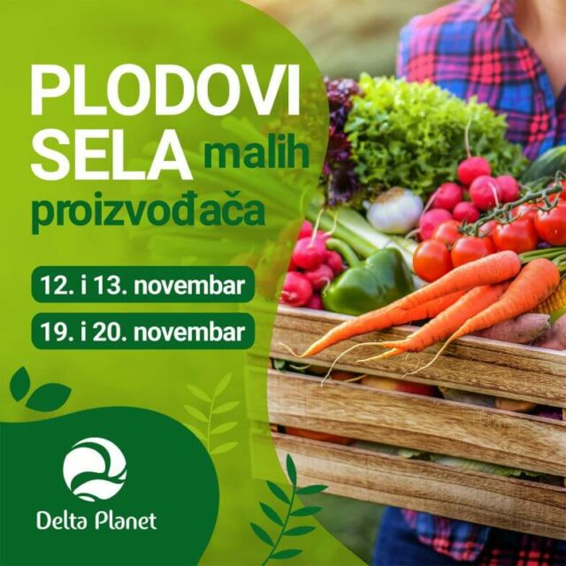 Sajam “Plodovi sela malih proizvođača” u Delta Planetu | Delta Planet ...