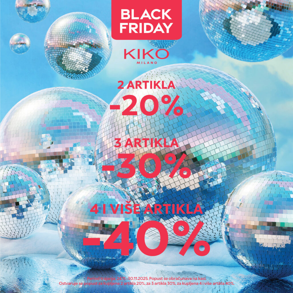 SNIŽENJE U KIKO MILANO U DELTA PLANETU | Delta Planet Banja Luka